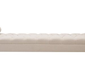 Jennifer Taylor Home Eliza Sofa Bed, Sky Neutral, Twin