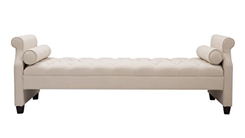 Jennifer Taylor Home Eliza Sofa Bed, Sky Neutral, Twin