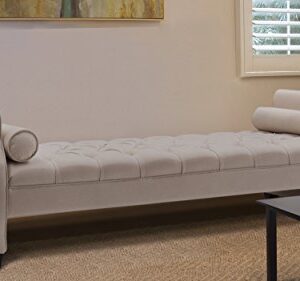 Jennifer Taylor Home Eliza Sofa Bed, Sky Neutral, Twin