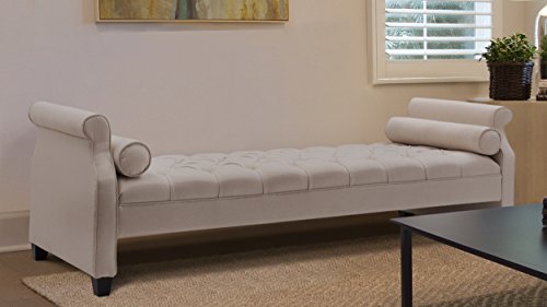 Jennifer Taylor Home Eliza Sofa Bed, Sky Neutral, Twin