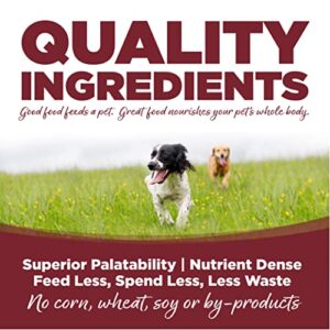 NutriSource Dog Food, Made with Beef and Brown Rice, with Wholesome Grains, 30LB, Dry Dog Food