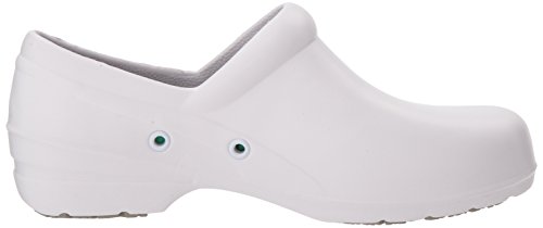 Easy Works Women's Kris Health Care Professional Shoe, White, 8