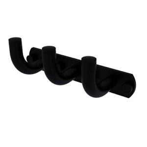 allied brass rm-20-3 remi collection 3 position multi decorative hook, matte black