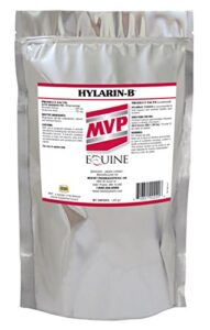 mvp hylarin-b powder (100 servings) for joint integrity support in horses