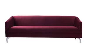 sandy wilson home elaine sofa, burgundy