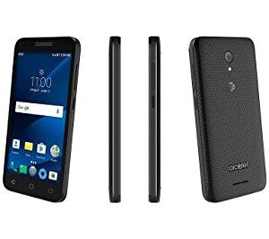 AT&T Prepaid Alcatel idealXCITE 6030B 5" Android 7.0 Smartphone Cell Phone, 8GB, Black