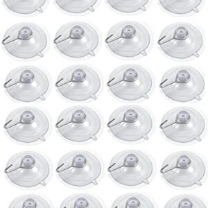 Dependable Banner Hanger 24 Pack Suction Cups 1.5" with Hook Buy Bulk & Save