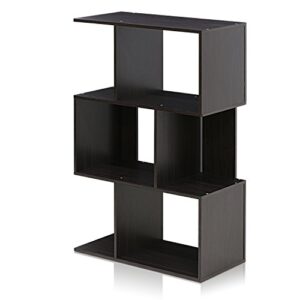 furinno simply modern 3-tier open book shelf