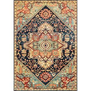 nuLOOM Tabetha Tribal Medallion Area Rug, 4' x 6', Green