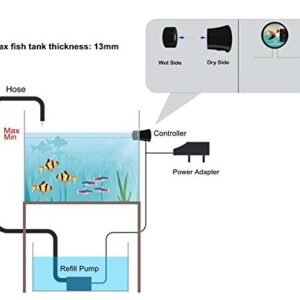 EPTTECH Aquarium Marine Reef Fish Tank Automatic Auto Top Off Water Filler Water Level Controller Smart Top Up ATO System (ATO)