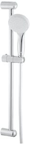 grohe 2759810e tempesta classic 100 spray shower rail set, starlight chrome