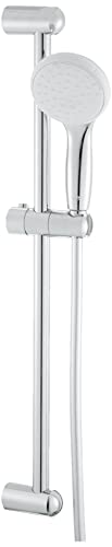 Grohe 2759810E Tempesta Classic 100 Spray Shower Rail Set, Starlight Chrome