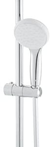 Grohe 2759810E Tempesta Classic 100 Spray Shower Rail Set, Starlight Chrome