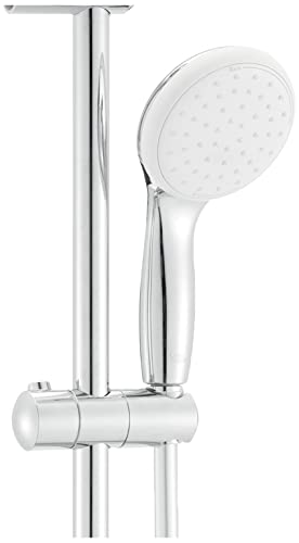 Grohe 2759810E Tempesta Classic 100 Spray Shower Rail Set, Starlight Chrome