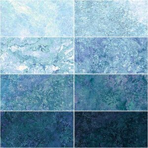 Stonehenge Gradations Mystic Midnight Stone Chips 42 5-inch Squares Charm Pack Northcott