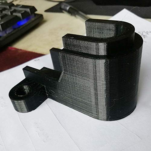 Black PC Filament 1.75 mm 3D Printer Filament 1 KG Spool 2.2LBS Dimensional Accuracy +/- 0.05mm 3D Printing Polycarbonate Material