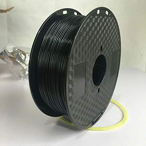 Black PC Filament 1.75 mm 3D Printer Filament 1 KG Spool 2.2LBS Dimensional Accuracy +/- 0.05mm 3D Printing Polycarbonate Material