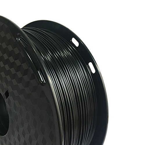 Black PC Filament 1.75 mm 3D Printer Filament 1 KG Spool 2.2LBS Dimensional Accuracy +/- 0.05mm 3D Printing Polycarbonate Material