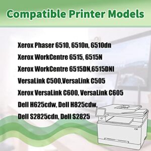 108r01416 Waste Toner Container Compatible for Xerox Phaser 6510 WorkCentre 6515 VersaLink C500 C505 C600 C605 Dell H625cdw, Dell H825cdw, Dell S2825cdn, Dell H625, Dell H825, Dell S2825