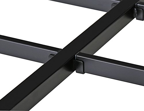 SLEEPLACE 14 Inch Dura Metal Steel Slat / Mattress Foundation / Bed Frame, King