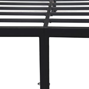 SLEEPLACE 14 Inch Dura Metal Steel Slat / Mattress Foundation / Bed Frame, King