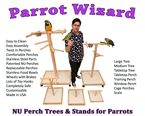 Large NU Perch Parrot Climbing Tree