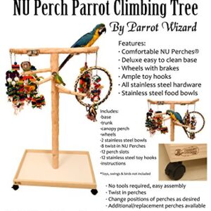 Large NU Perch Parrot Climbing Tree