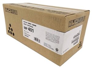 841886 mp401 genuine savin toner cartridge, 10400 page-yield, black