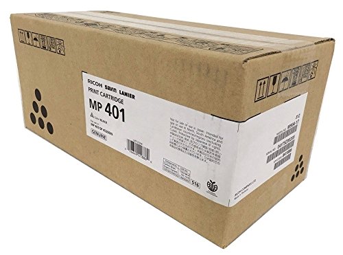 841886 MP401 Genuine Savin Toner Cartridge, 10400 Page-Yield, Black