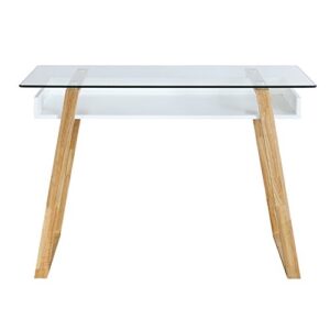 edgemod segovia glass top desk