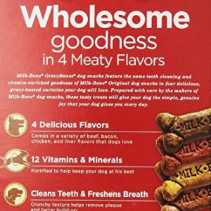 2 Pack - Milk-Bone Gravybones Small Biscuit Dog Treats, 19-Oz Box