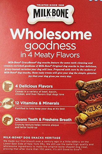 2 Pack - Milk-Bone Gravybones Small Biscuit Dog Treats, 19-Oz Box