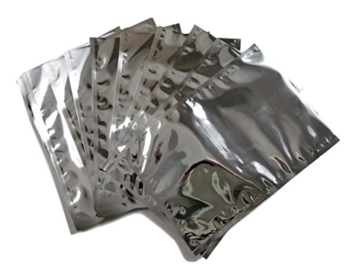 1 Gallon Genuine Mylar Bags 10” x 14” for Long Term Storage of Food, Organics or Pharma (200)