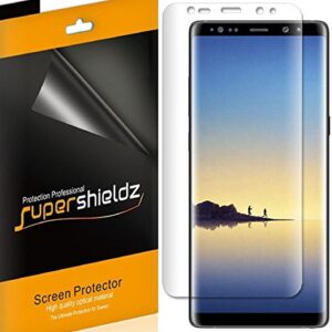 Supershieldz (2 Pack) Designed for Samsung Galaxy Note 8 Screen Protector, (PET) High Definition Clear Shield