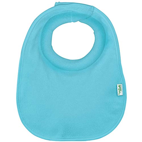 green sprouts Stay-dry Milk Catcher Bibs (3 Pack) | Collar absorbs milk to prevent rashes | Waterproof inner layer, Absorbent terry cotton, Machine washable