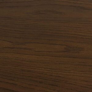 Amazon Brand – Rivet Mid-Century Round Wood Dining Table, 42"W, Chestnut