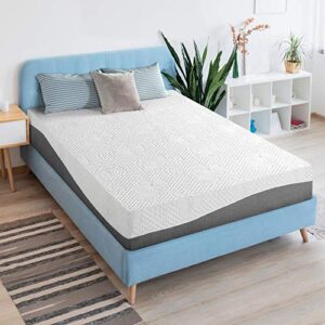 sleeplace aquarius memory foam mattress, queen