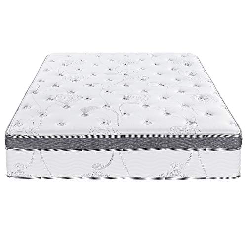 Sleeplace Hybrid Spring Mattress, King, White