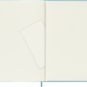 Moleskine Classic Notebook, Hard Cover, XL (7.5" x 9.5") Ruled/Lined, Reef Blue, 192 Pages