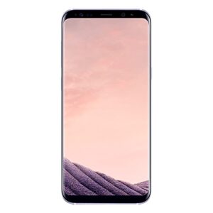 samsung galaxy s8+ g955u 64gb unlocked gsm u.s. version smartphone w/ 12mp camera - orchid gray