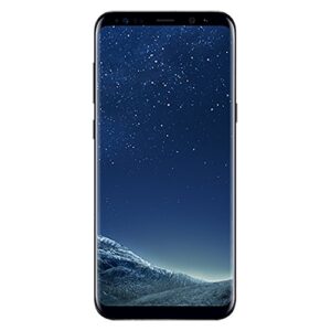 samsung galaxy s8+ g955u 64gb unlocked gsm u.s. version phone w/ 12mp camera - midnight black