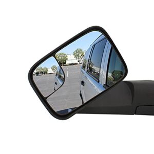 AKKON - For 02-08 Dodge Ram Pickup Truck Extendable Towing Manual Mirrors Left + Right Side Pair Replacement