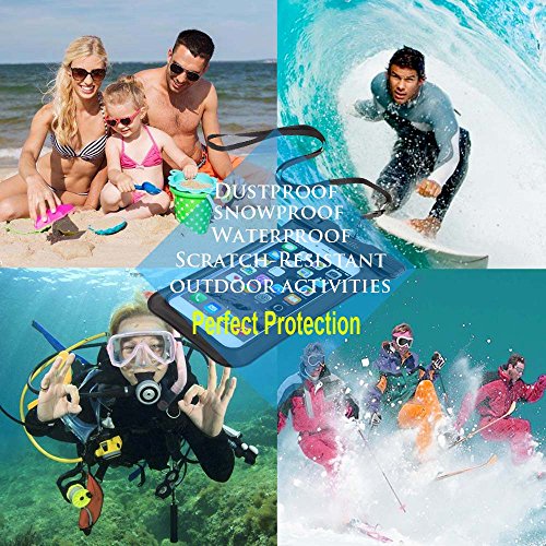 smartlle Waterproof Phone Pouch Holder, 2 Pack IPX8 Waterproof Phone Case Underwater Dry Bag for iPhone 13 12 11 Pro Max XR,XS,X,8,7,6 Plus, SE, Galaxy S22 21/Note, LG,7”, Beach Pool Water Activities