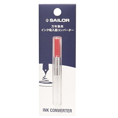 Sailor Fountain Pen Converter, Red