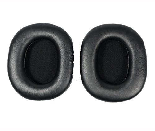 Replacement Ear Pads Cushion Repair Parts Compatible with Audio Technica ATH-SX1 ATH-SX1a ATH-PRO5V ATH-PRO5MK2 ATH-BPHS1 Headset (Black)