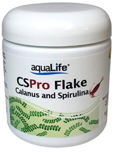 aquarium life support systems cs pro flake calanus & spirulina food 1oz