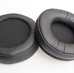 Replacement Earpads Compatible with Pioneer Pro DJ HDJ-700-K HDJ700 Headphone,Earmuffs Repair Parts (Black 1 Pair)