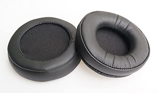 Replacement Earpads Compatible with Pioneer Pro DJ HDJ-700-K HDJ700 Headphone,Earmuffs Repair Parts (Black 1 Pair)