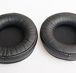 Replacement Earpads Compatible with Pioneer Pro DJ HDJ-700-K HDJ700 Headphone,Earmuffs Repair Parts (Black 1 Pair)