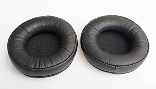 Replacement Earpads Compatible with Pioneer Pro DJ HDJ-700-K HDJ700 Headphone,Earmuffs Repair Parts (Black 1 Pair)